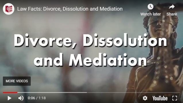 Law Facts: Divorce, Dissolution & Separation | Ohio State Bar Association